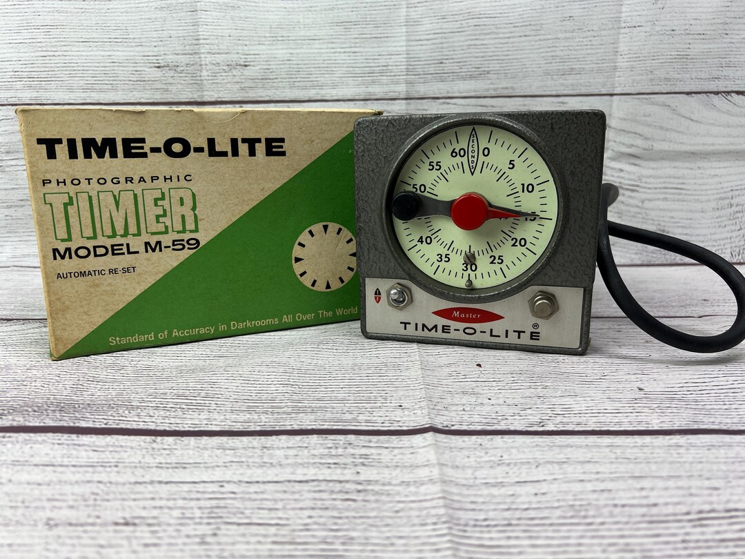 Time-o-lite Photographic Timer Model M-59 With Original Box - Etsy