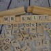 Custom Made Scrabble Tile Letter Tray Desk Name Plate - Etsy