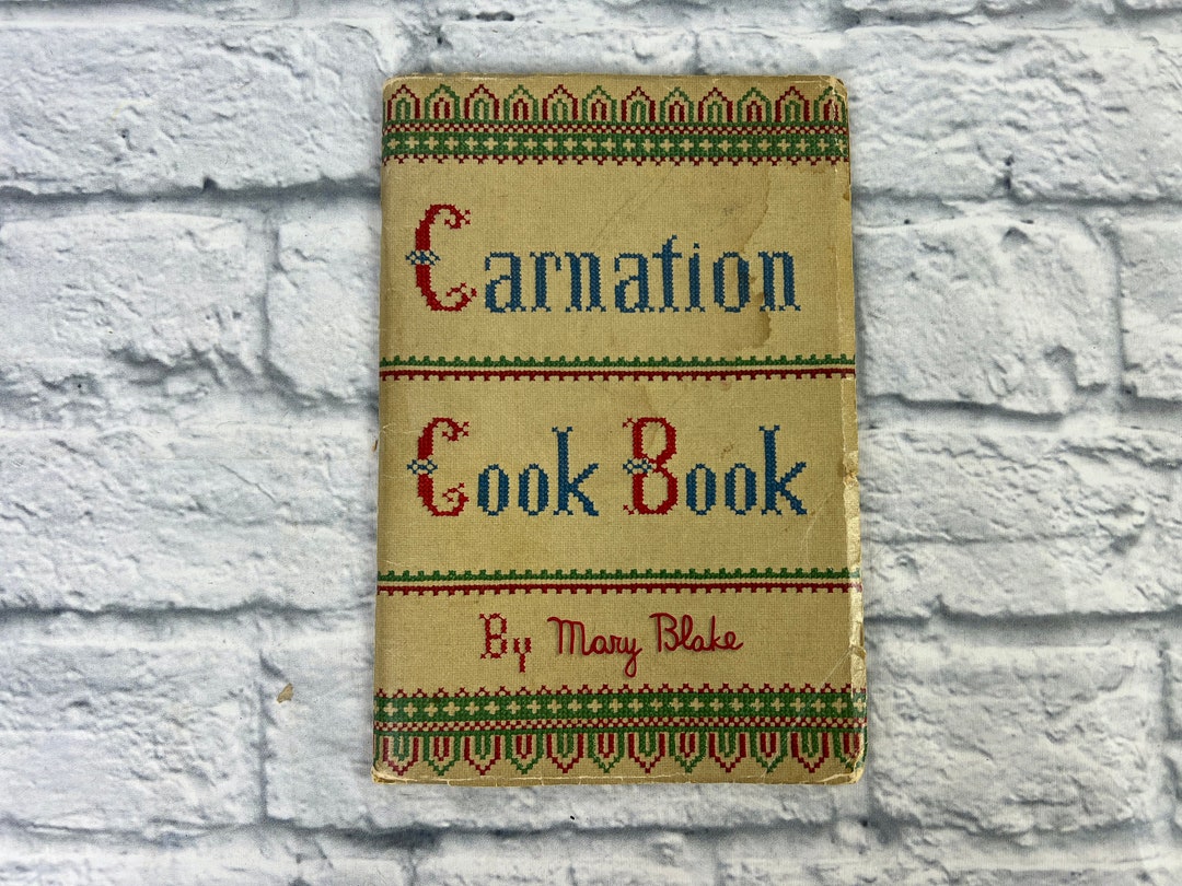 1935 the Carnation Cook Book by Mary Blake - Etsy
