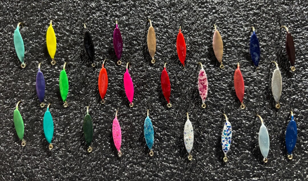 Crappie Panfish and Ice Fishing Spoon Lures-3 Pack - Etsy