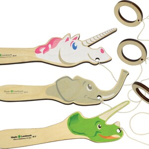 Animal Ring Toss Game Made in USA - Etsy