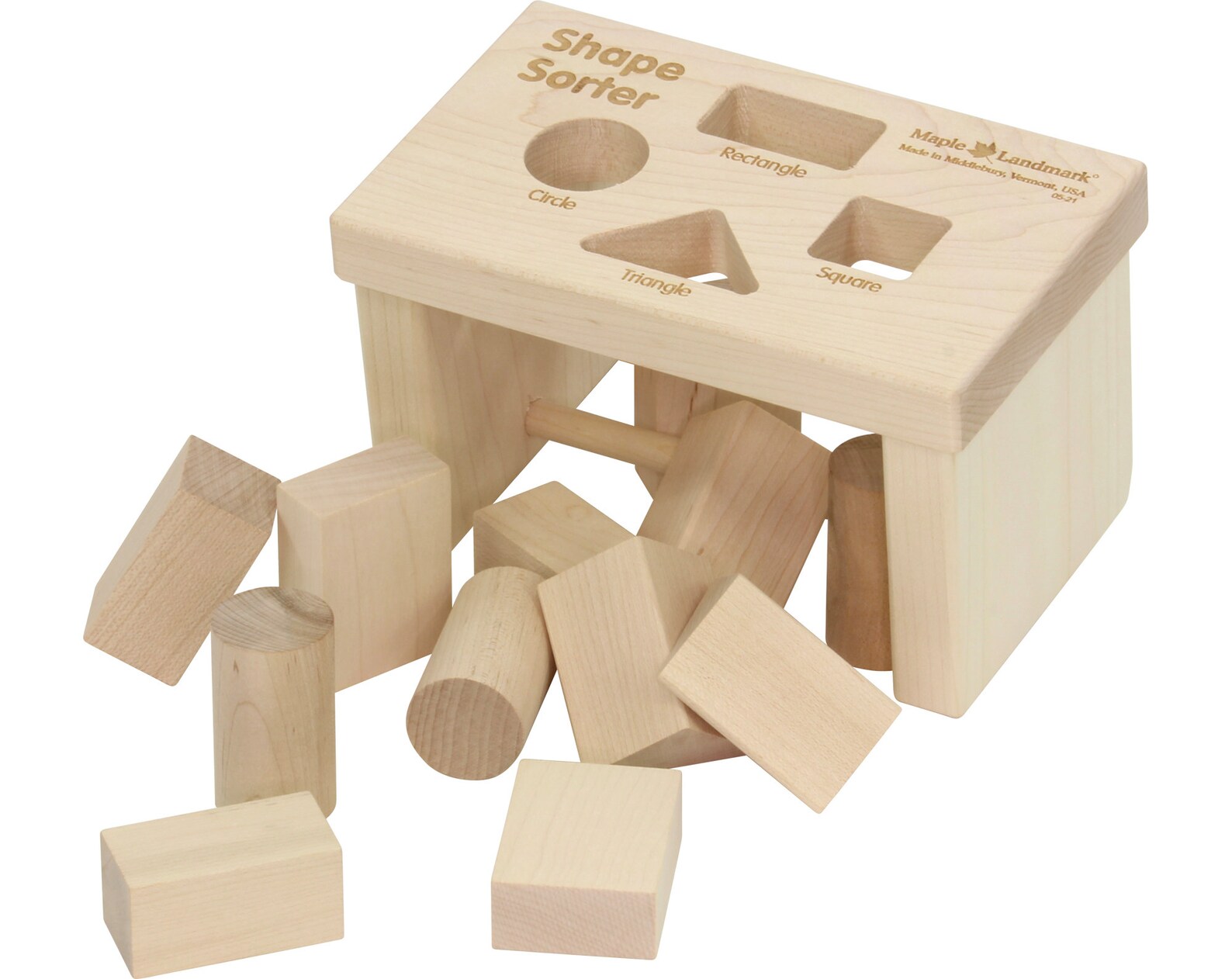 Children's Wooden Shape Sorter - Etsy