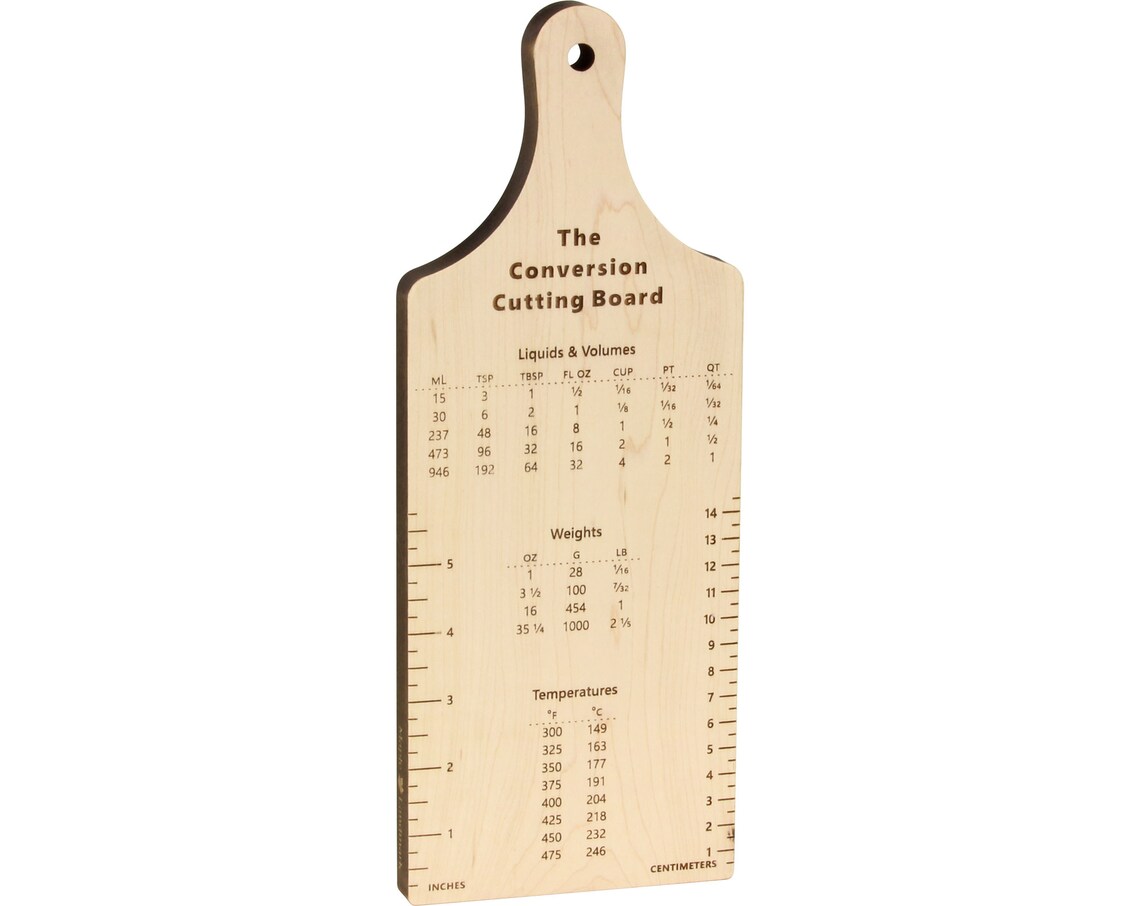 Conversion Wood Cutting Board - Etsy