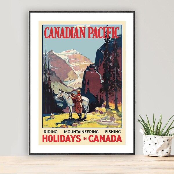 Canadian Vintage Posters - Etsy Canada