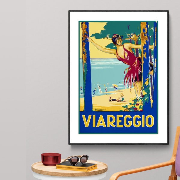 Italy Vintage Travel Poster - Etsy
