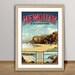 Newquay in the Cornish Riviera Vintage Travel Poster Poster Paper or ...