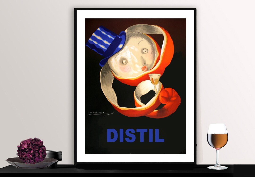 Distil Vintage Food&drink Poster Beverages Artwork, Affiche Boisson ...