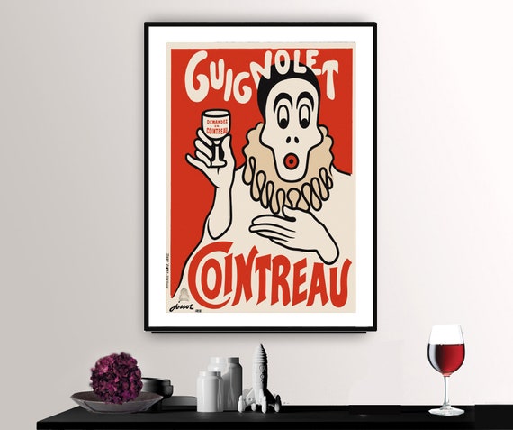 Guignolet Cointreau Liqueur Vintage Food&drink Poster Poster - Etsy