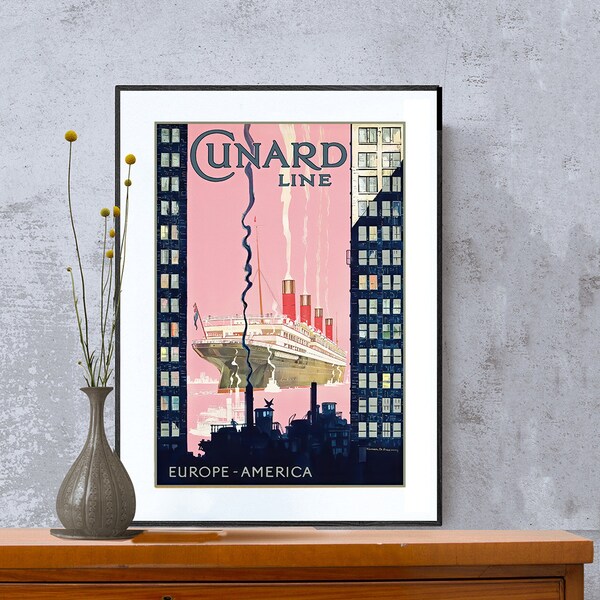 Cunard Line - Etsy