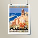 Malaga, Spain Vintage Travel Poster Malaga Poster, Travel Malaga, Wall ...