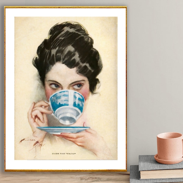 Teacup Poster - Etsy