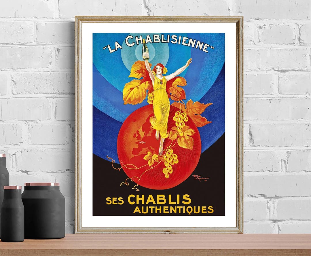 Vintage French Wine Food&drink Poster: Retro Kitchen Wall Decor - Etsy