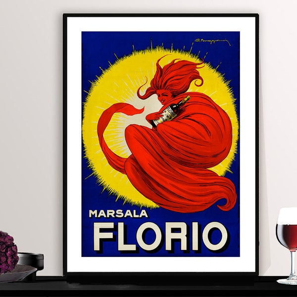 Florio Marsala Poster - Etsy Australia