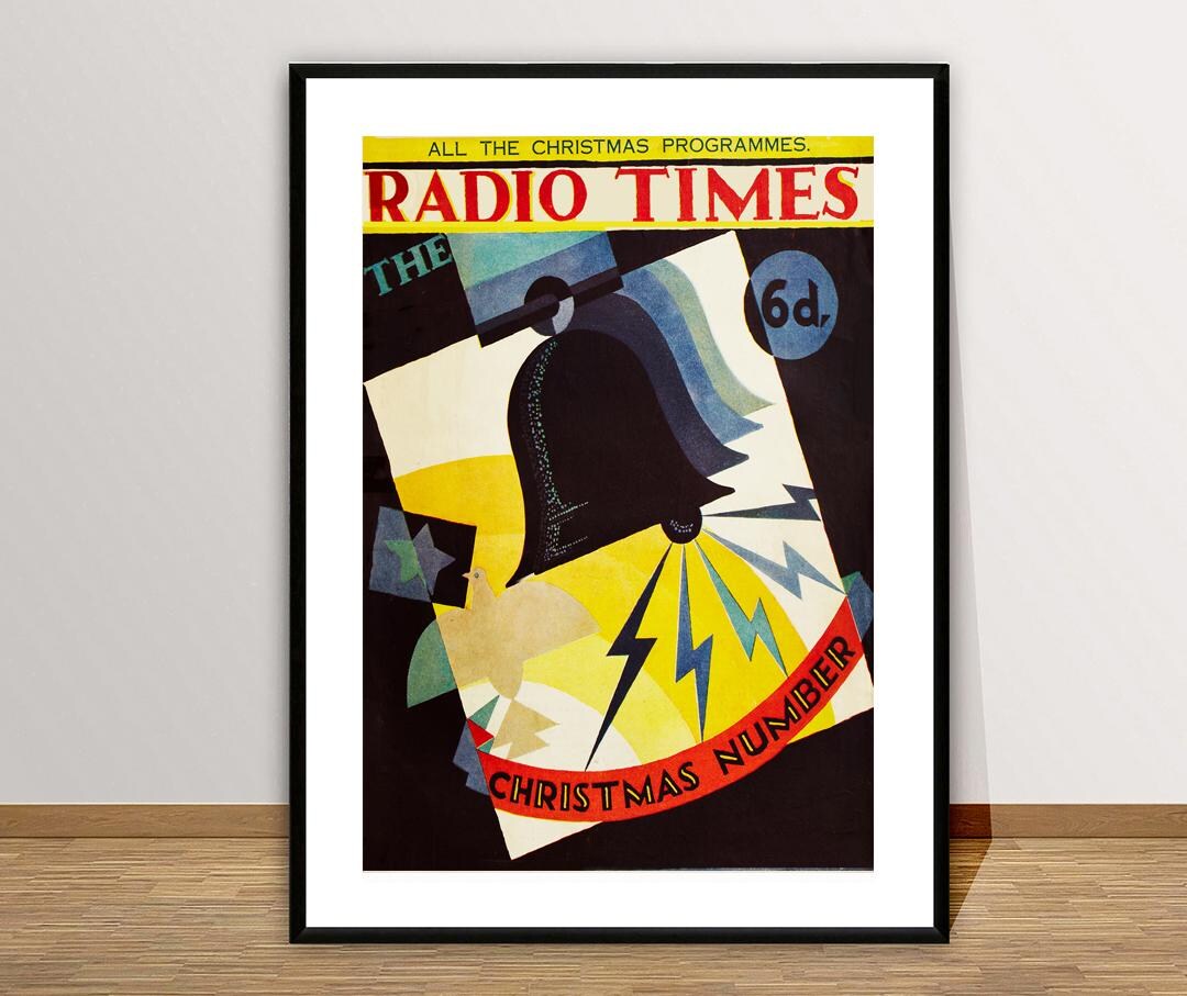 Radio Times Vintage Entertainment Poster Nostalgic Memories Poster ...