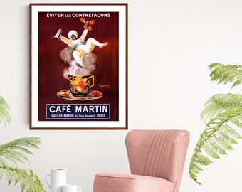 Cafe Martin Poster - Etsy