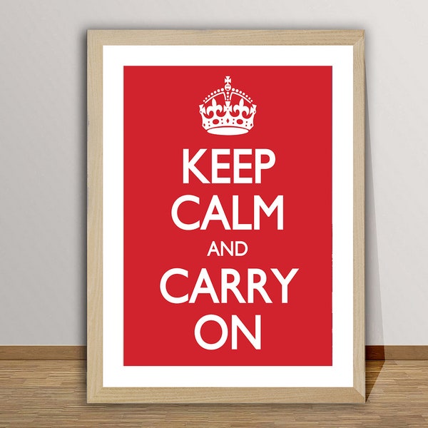 Keep Calm Posters - Etsy