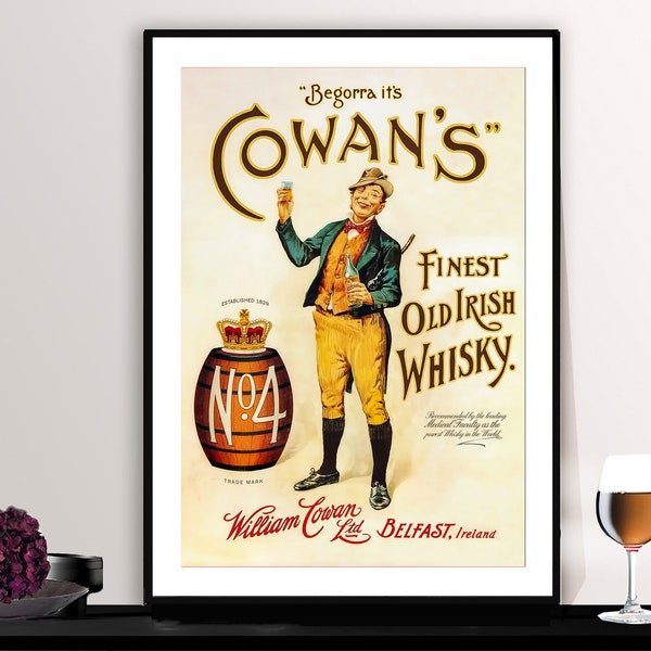 Whiskey Poster - Etsy