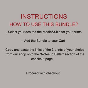 BUY 2 GET 1 FREE / Promotion Bundle / Poster / Canvas / Wall Hangings ...