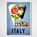 Italy Vintage Travel Poster Poster Paper or Canvas Print - Etsy