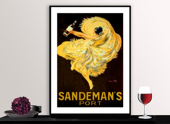 Sandeman's Port Vintage Food&drink Poster Drink Lovers - Etsy