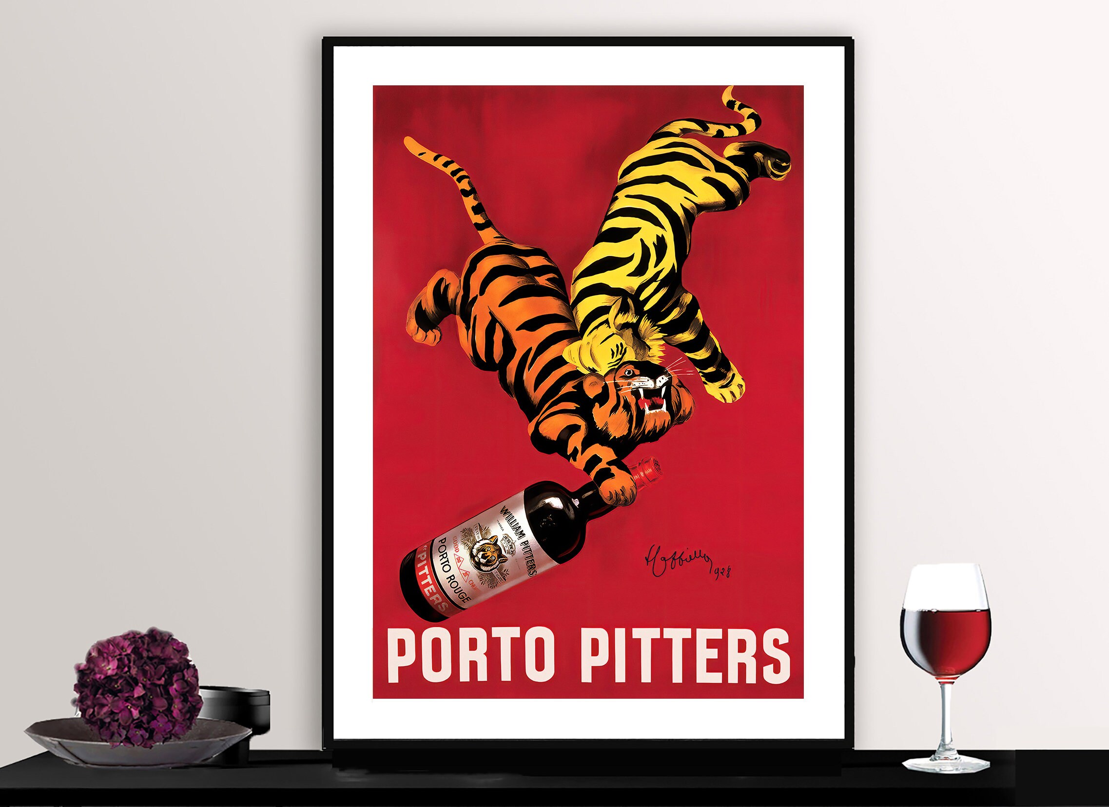 Porto Pitters Vintage Food&drink Poster Poster Paper or - Etsy