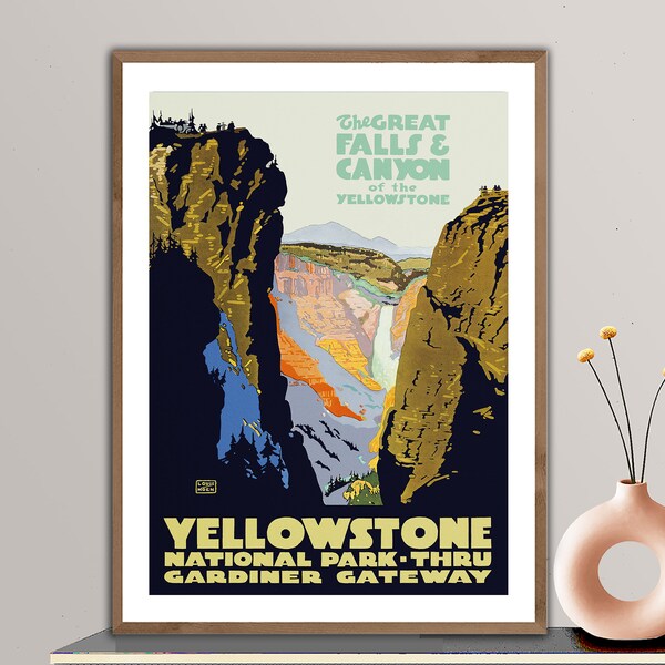 Yellowstone Poster - Etsy