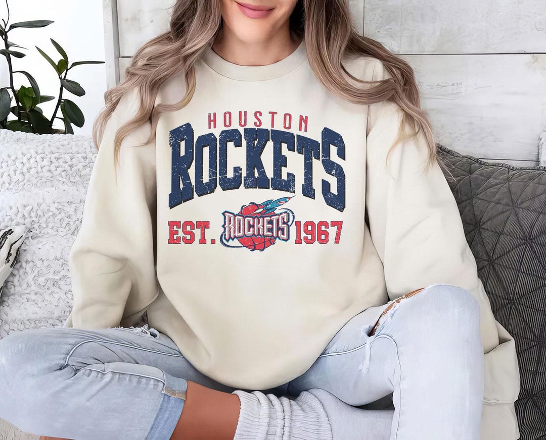 Houston Rocket, Vintage Houston Rocket Sweatshirt T-shirt, Rockets ...