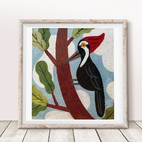 Pileated Woodpecker Pattern - Etsy