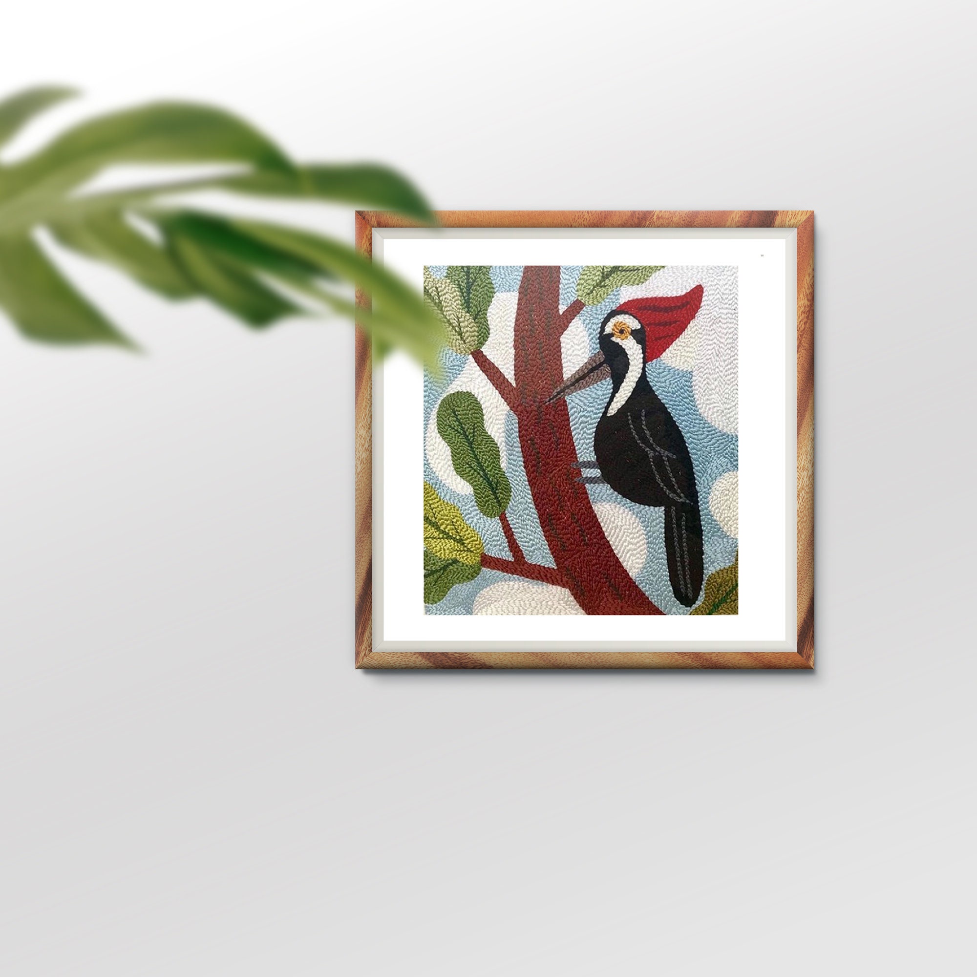 Downloadable Digital Ultra Punch Needle Pattern of Woodpecker - Etsy