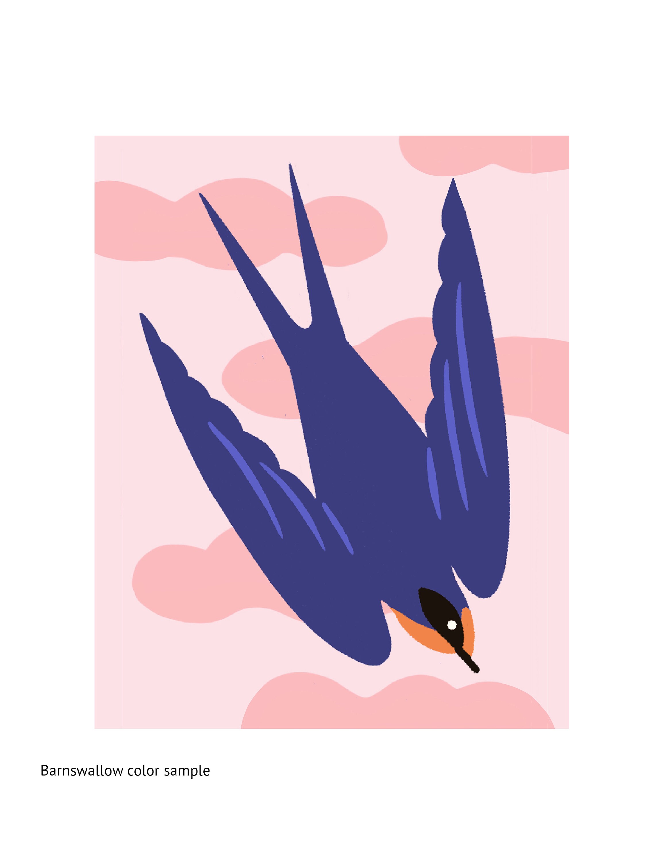 Downloadable Digital Ultra Punch Needle Pattern of Barn Swallow - Etsy
