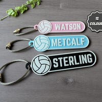 Personalised Netball Keyring / Perfect for Netball Teams - Etsy UK