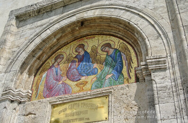 Mosaic Holy Trinity - Etsy