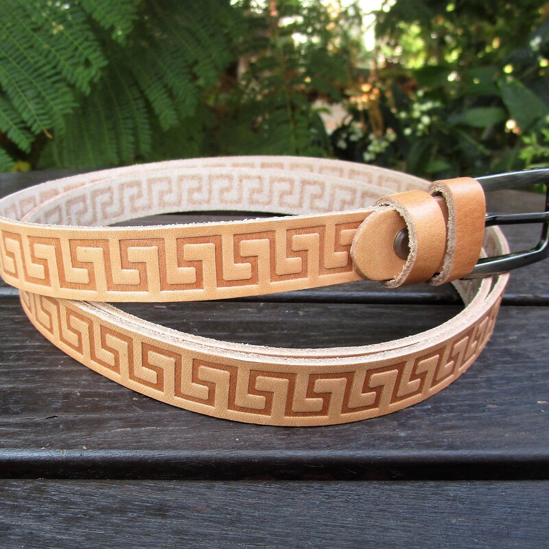 Embossed Belts - Etsy