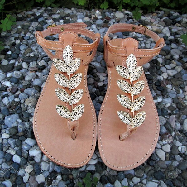 Decorated Sandals - Etsy