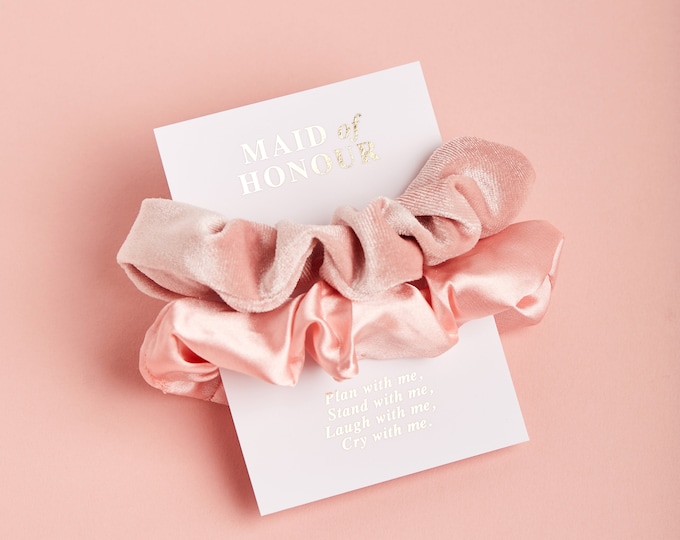 Custom Printed Scrunchies Your Logo or Design on Stretch - Etsy