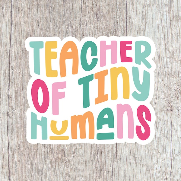 Teacher of Tiny Humans - Etsy