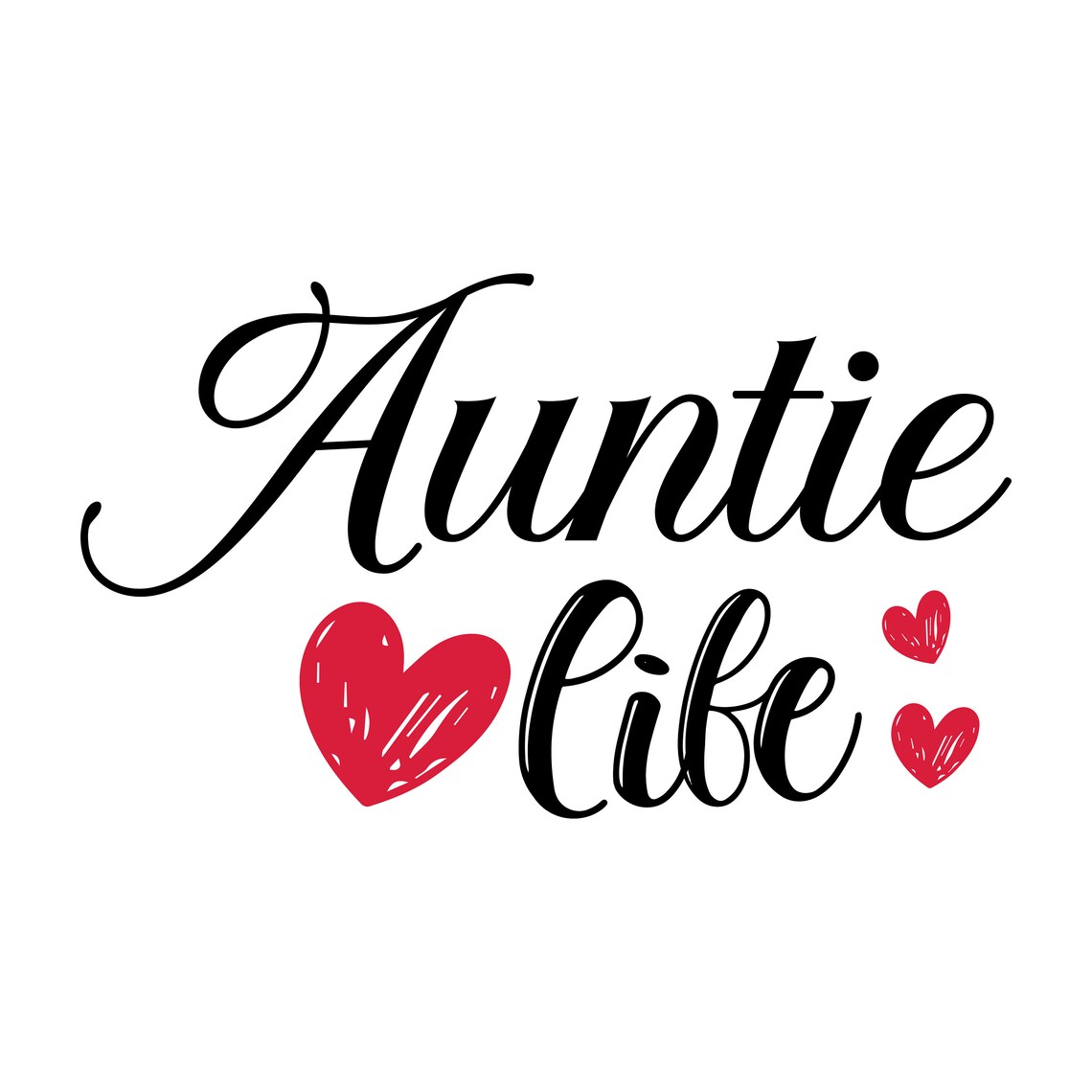 Auntie Life Cardstock Round Cutouts Cardstock Circles | Etsy