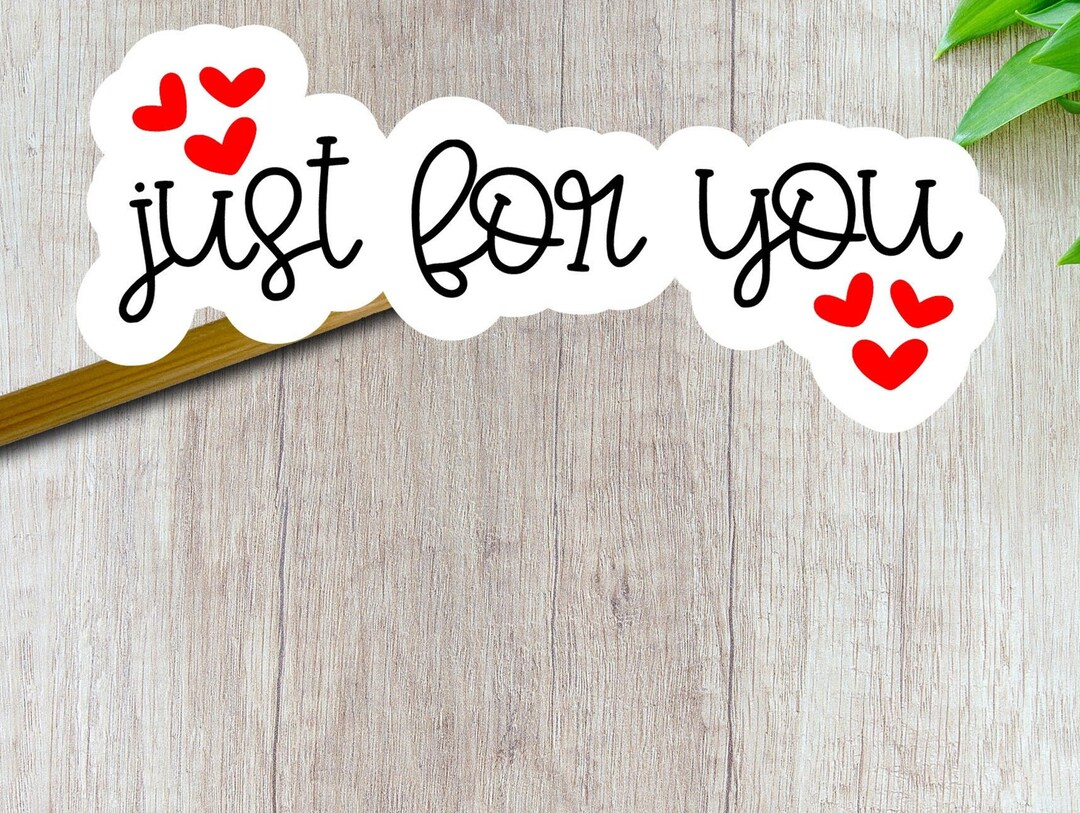 27 Just For You Stickers, Shopping Small, Thank you Order Stickers ...