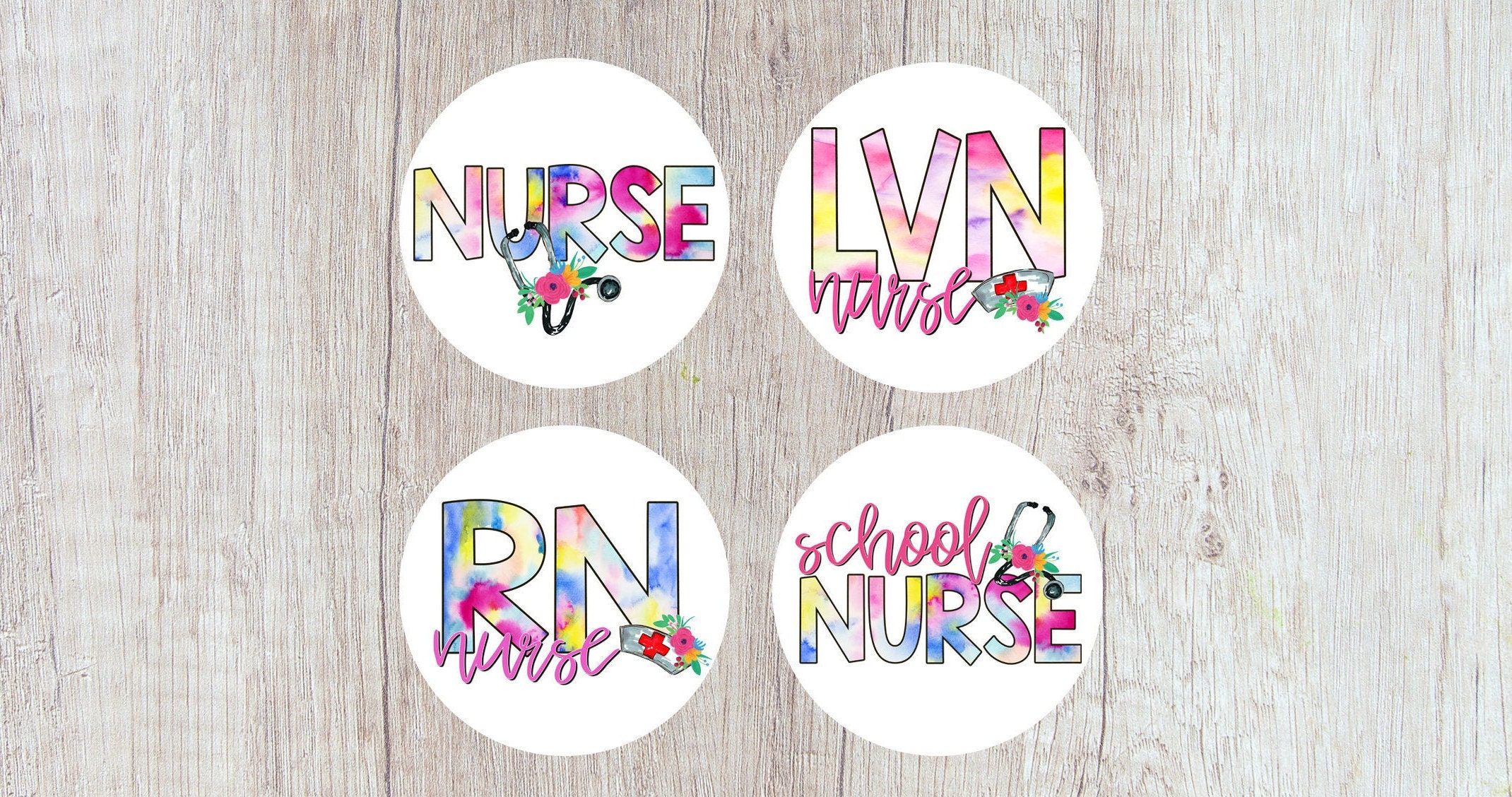 Nurse Cardstock Round Cutouts Cardstock Circles Cardstock | Etsy