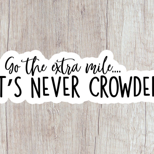 Go the Extra Mile - Etsy