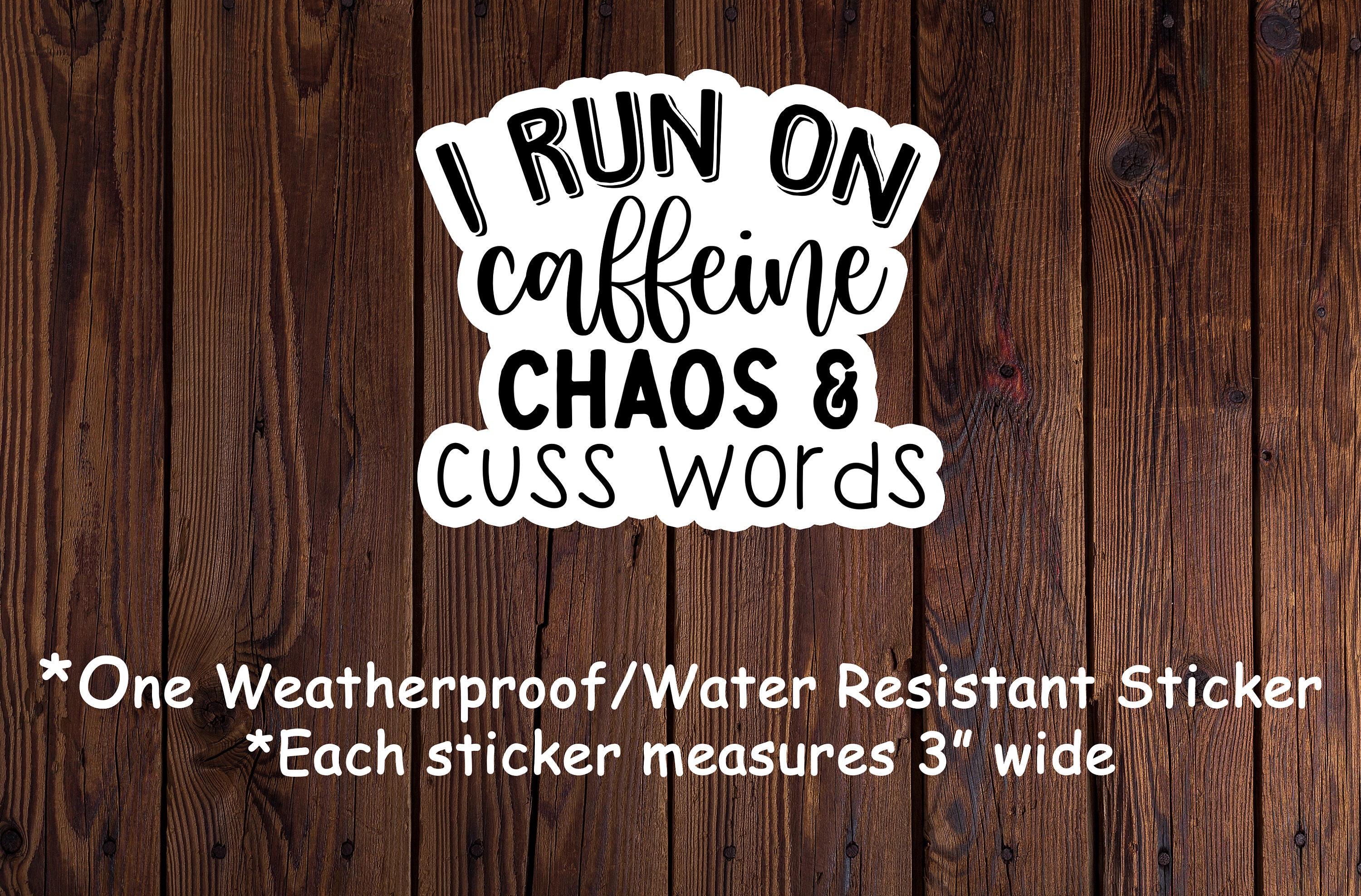 Bumper Stickers Stickers, Labels & Tags water bottle sticker and cuss ...