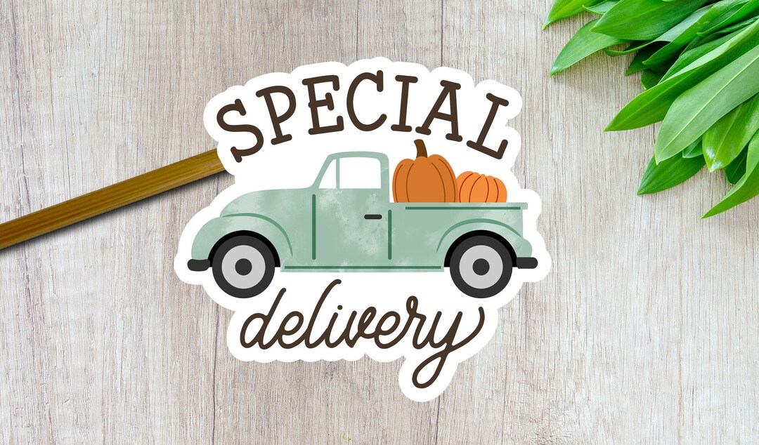 24 Special Delivery Stickers Fall Stickers Envelope Seals - Etsy