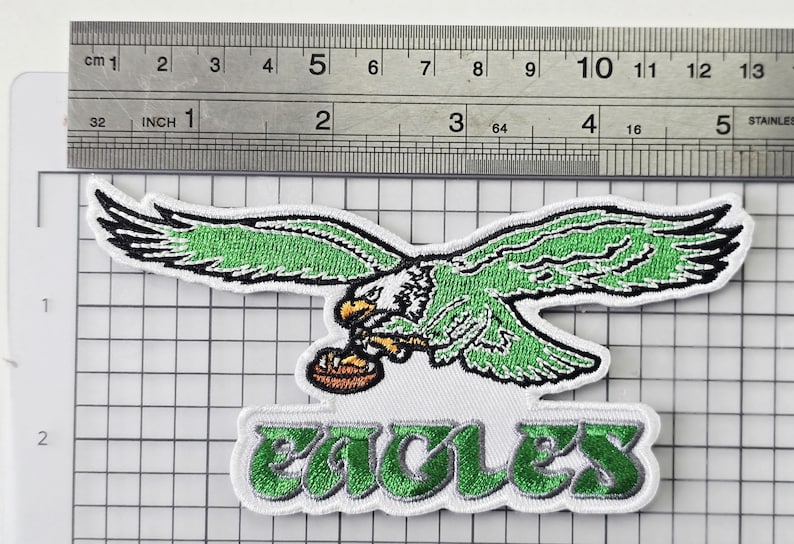 Philadelphia Eagles Chenille and Embroidery Iron-on Patch - Etsy
