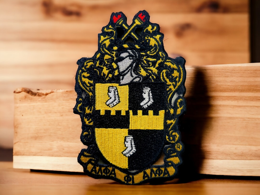Alpha Phi Alpha Shield (iron on Patch) - Etsy