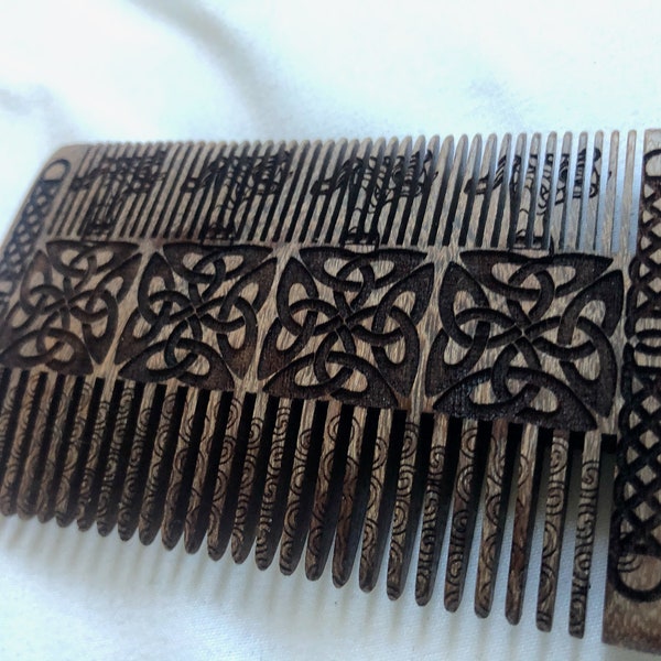 Celtic Hair Comb - Etsy
