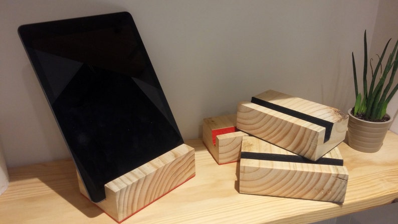 Wood Tablet Stand - Etsy