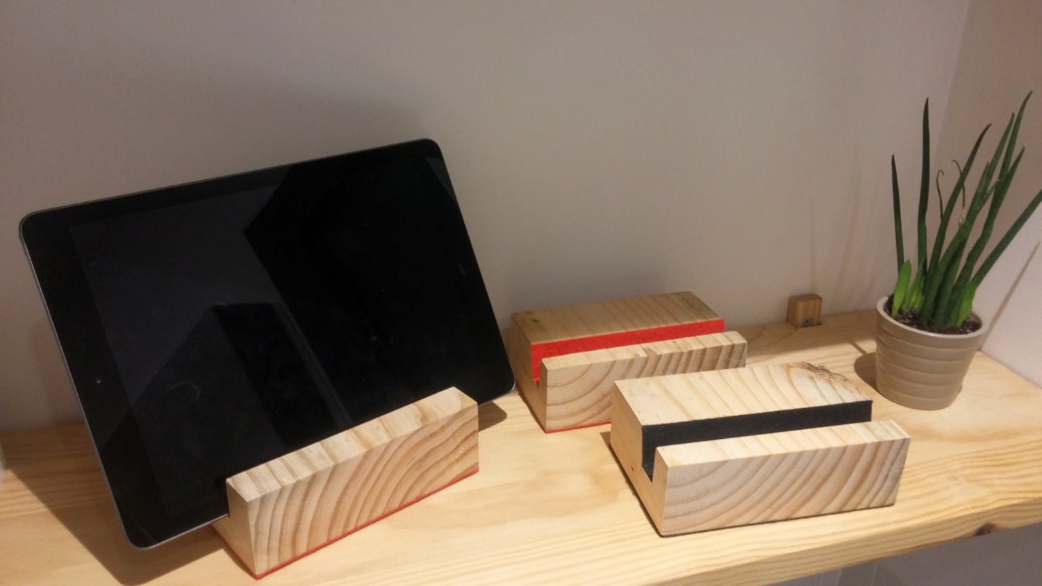 Wood Tablet Stand - Etsy
