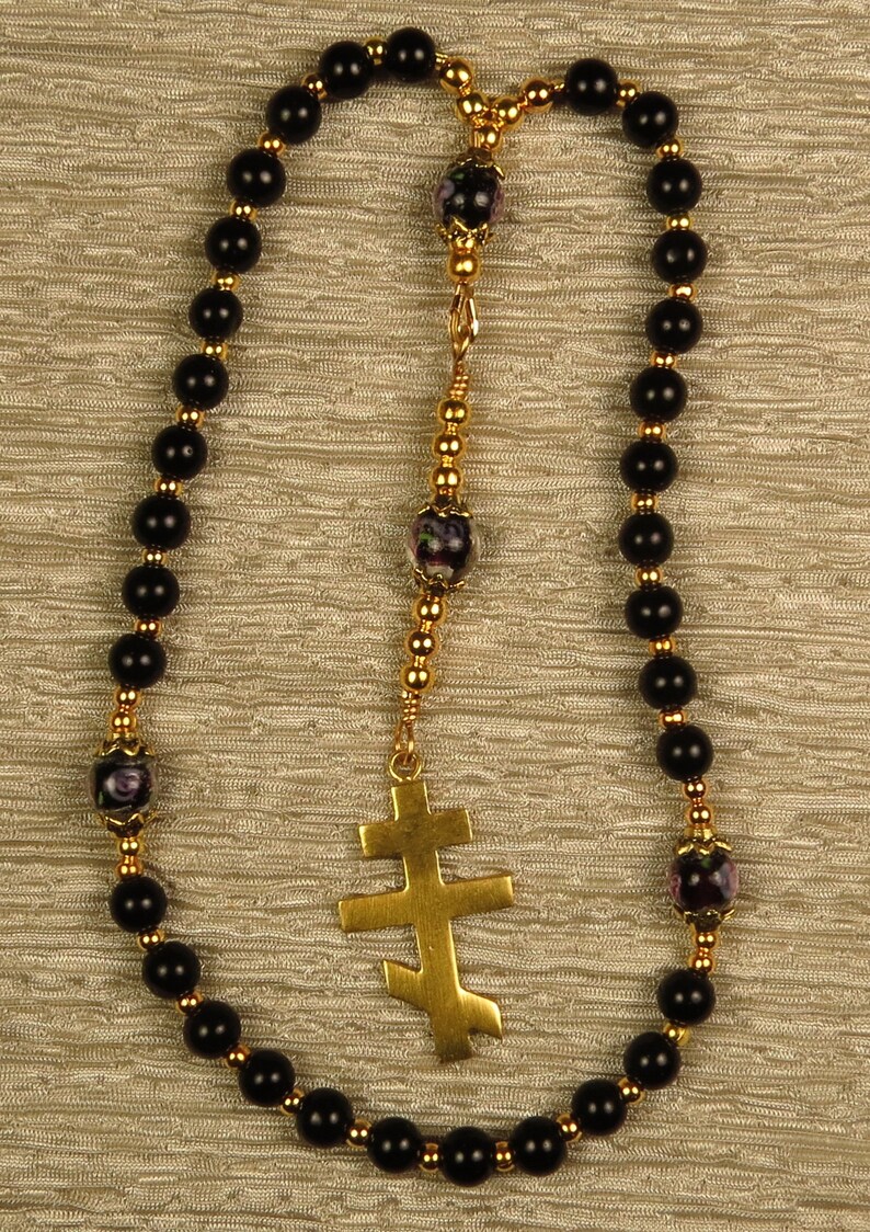 Handmade Rosary Eastern Orthodox Rosary Greek Chotki - Etsy