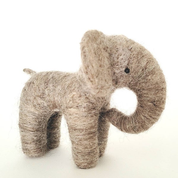 Needle Felt Elephant - Etsy