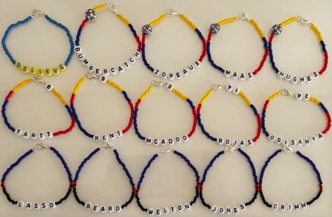 Ted Lasso Themed Beaded Bracelets - Etsy